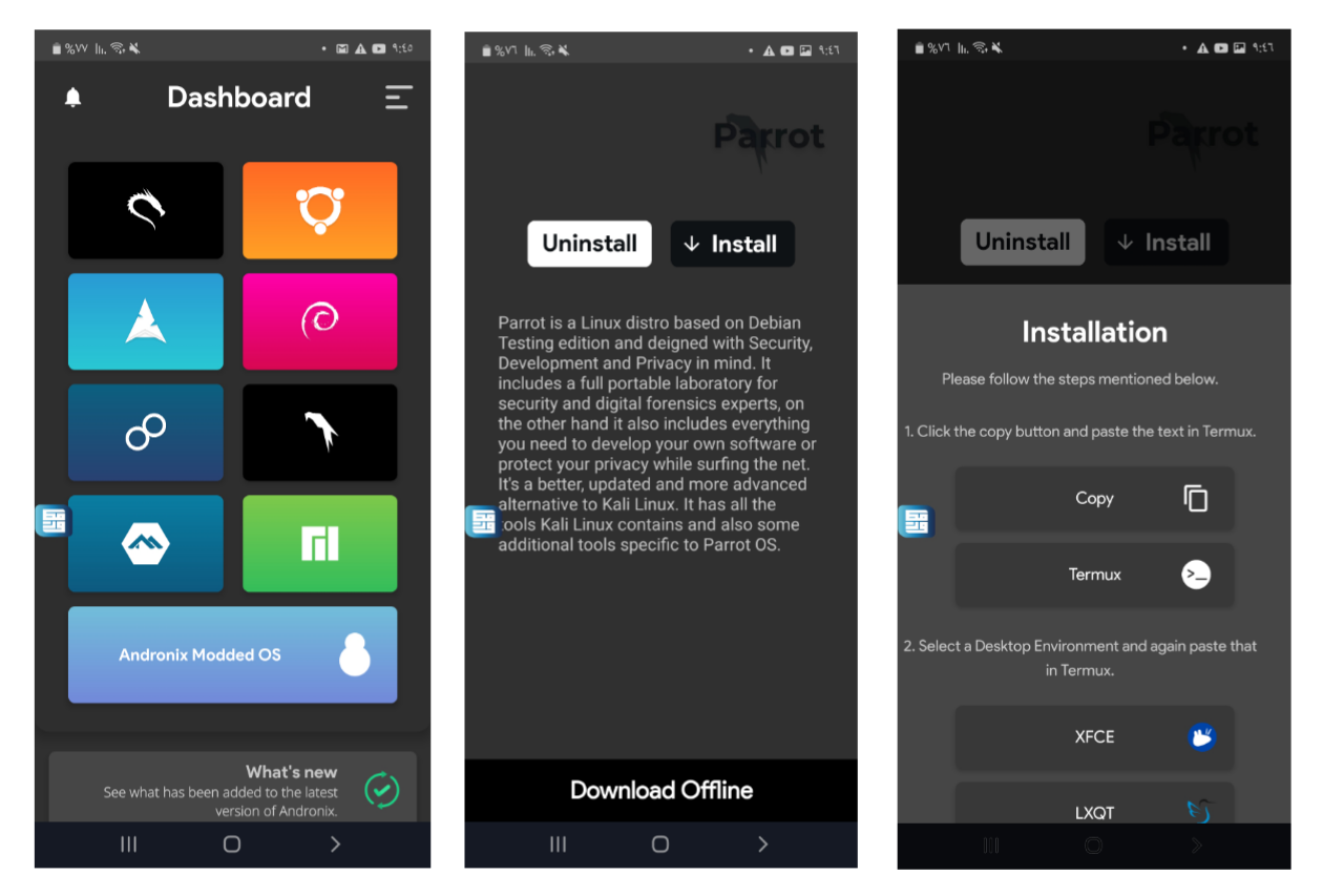 طريقة تثبيت نظام Kali Linux و Wifi Slax على الاندرويد
