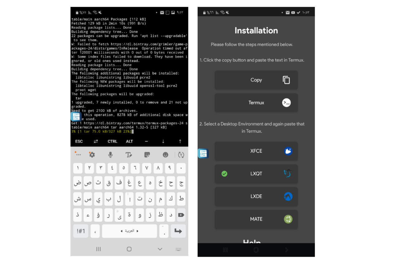طريقة تثبيت نظام Kali Linux و Wifi Slax على الاندرويد