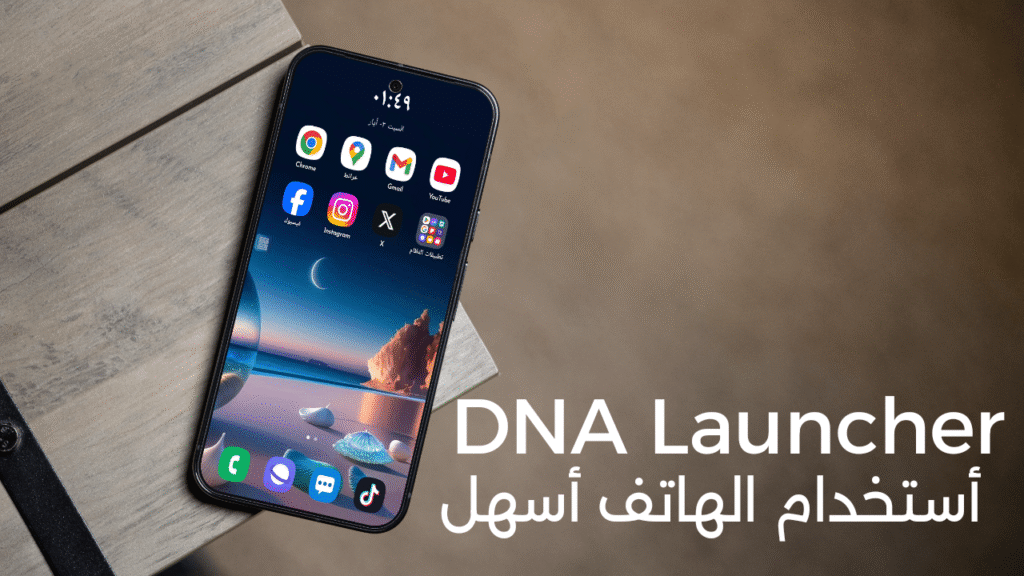 لانشر DNA Launcher يجعل استخدام الهاتف أسهل مع ميزة قفل و إخفاء التطبيقات